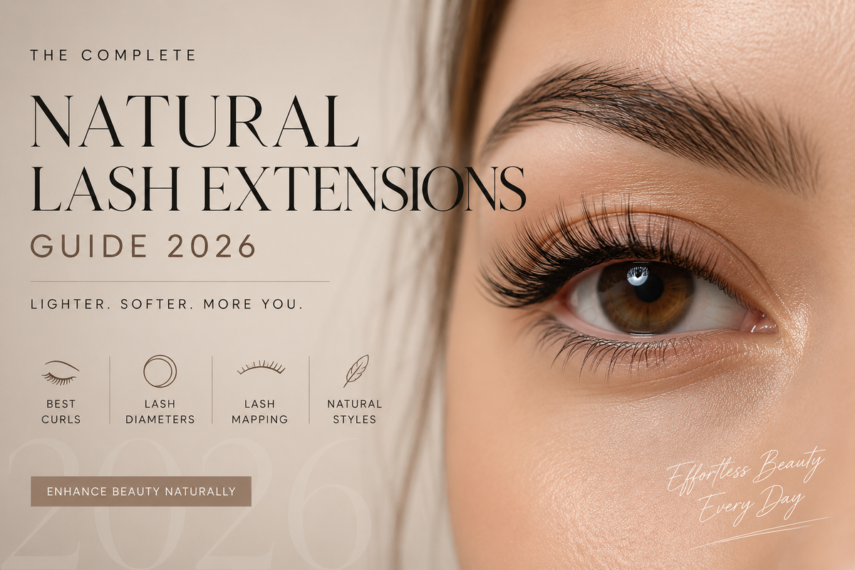 Natural Lash Extensions Guide 2026 | Best Natural Lash Styles, Curls ...